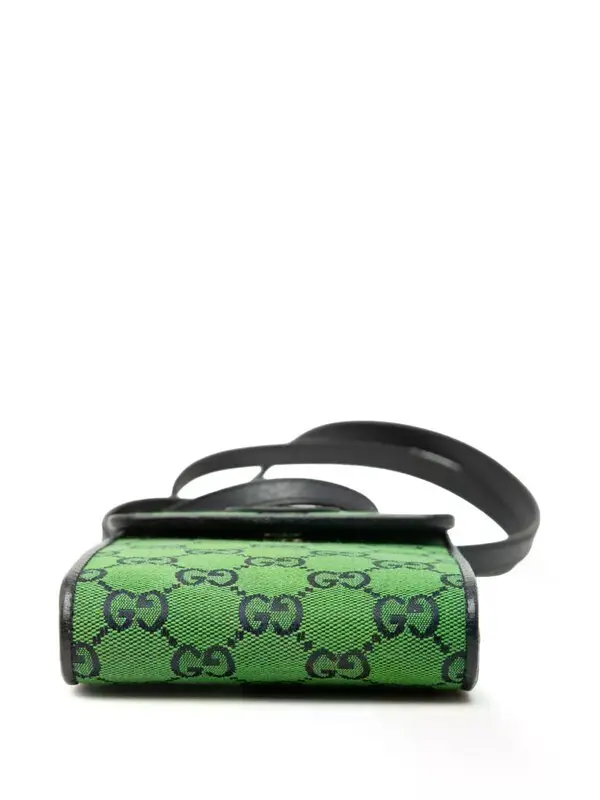 Gucci Gg Canvas Phone Case Crossbody Bag