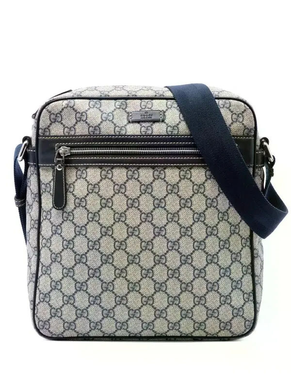 Gucci Gg Supreme Crossbody Bag - Neutrals
