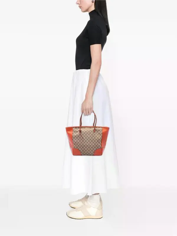 Gucci Gg Canvas Bree Tote Bag