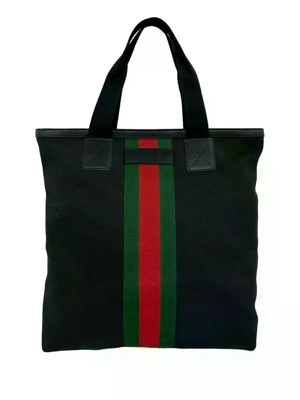 Gucci Nylon Web Tote Bag