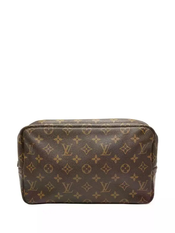 LOUIS VUITTON Monogram Trousses Toilette 28 Clutch Bag