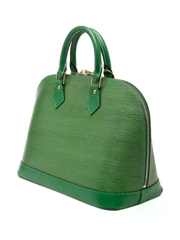LOUIS VUITTON Epi Alma Pm Handbag - Green