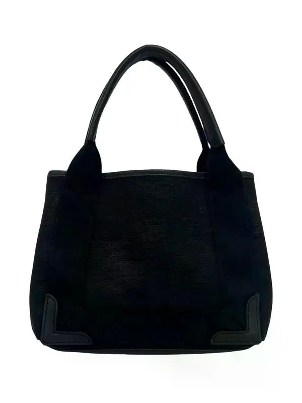 Balenciaga Canvas Navy Cabas Xs Satchel
