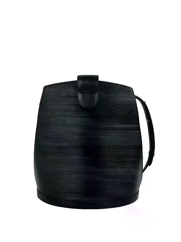 LOUIS VUITTON Epi Cluny Shoulder Bag - Black