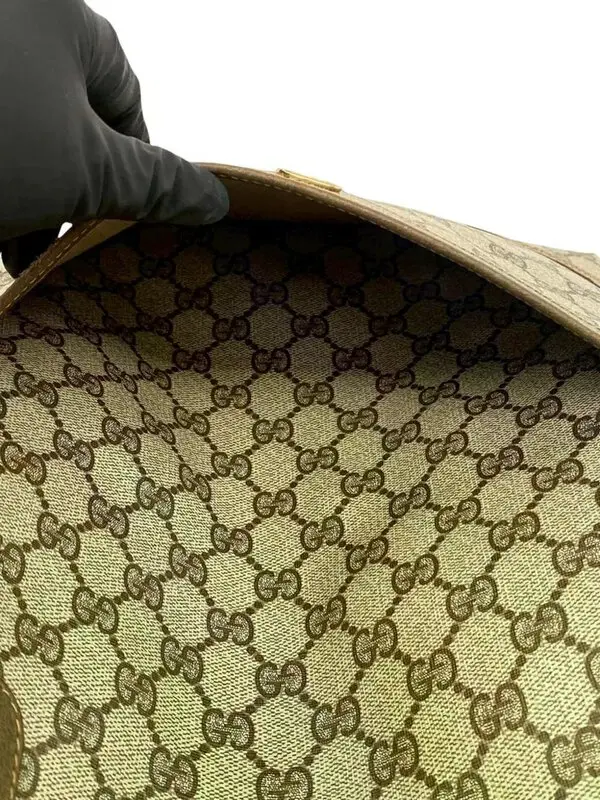 Gucci Gg Supreme Web Tote Bag