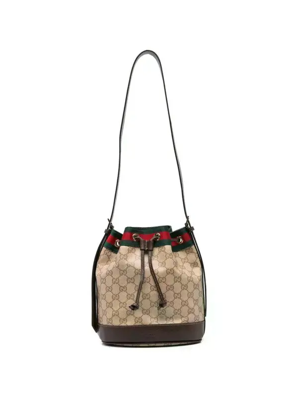 Gucci Gg Supreme Web Bucket Bag