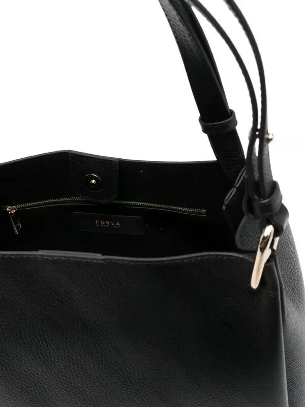 Furla Nuvola Grained-leather Tote Bag