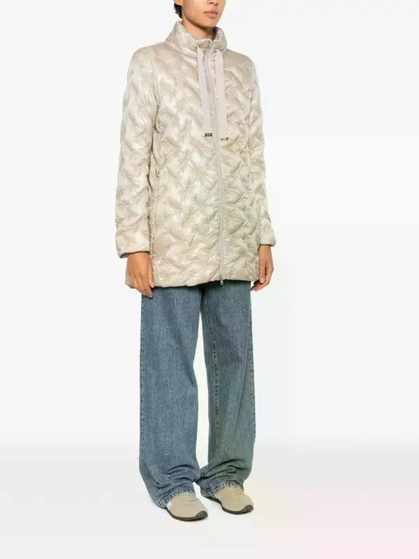 Herno Quilted High-neck Coat