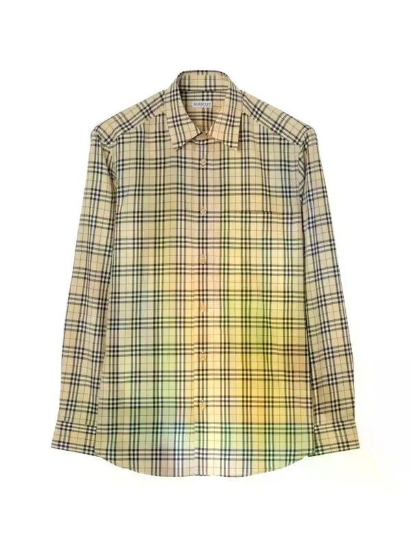 Burberry Check Cotton Shirt