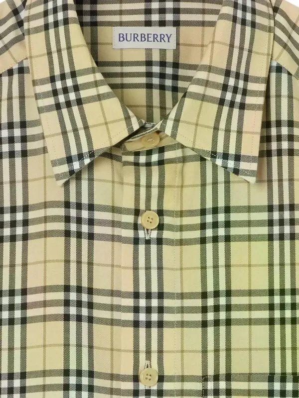 Burberry Check Cotton Shirt