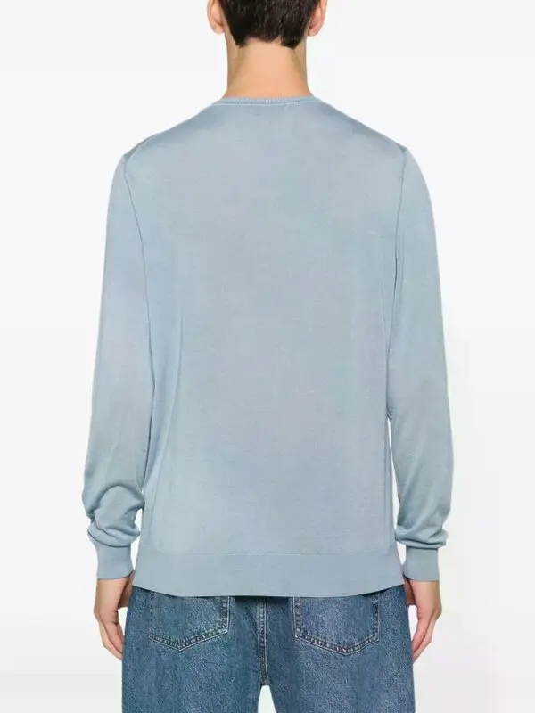 FERRANTE Crew Neck Long Sleeve Sweater