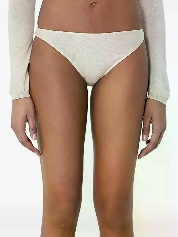 SKIN SERIES Textured-knit Briefs - Neutrals