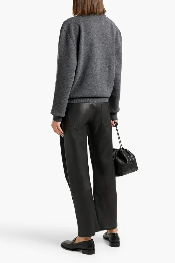 RÓHE Wool And Cashmereblend Polo Sweater