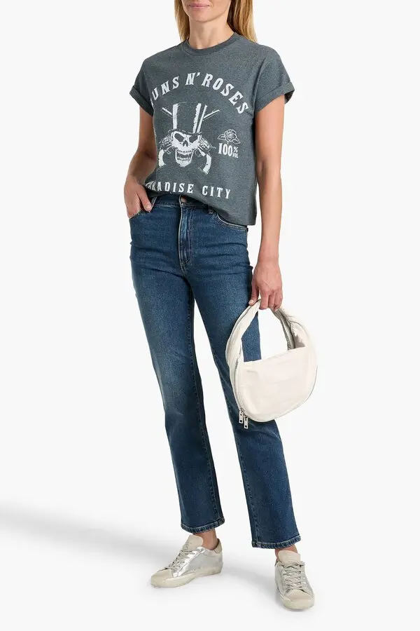 Alice + Olivia Danica High-rise Straight-leg Jeans