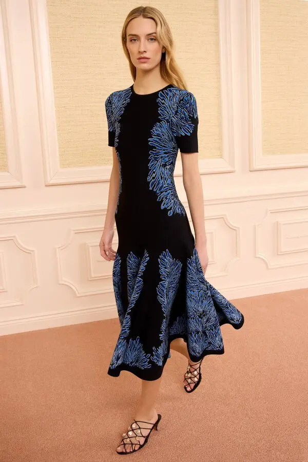 Ulla Johnson Sofie Jacquard Knit Dress