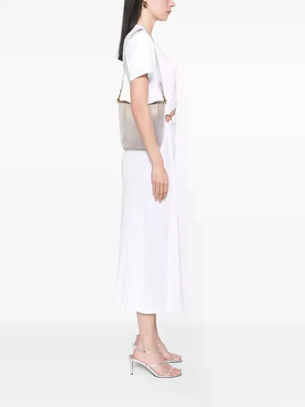 Celine Small Soft Grained Calfskin Seau Sangle Bucket Bag - Brown