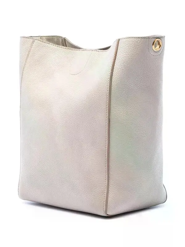 Celine Small Soft Grained Calfskin Seau Sangle Bucket Bag - Brown