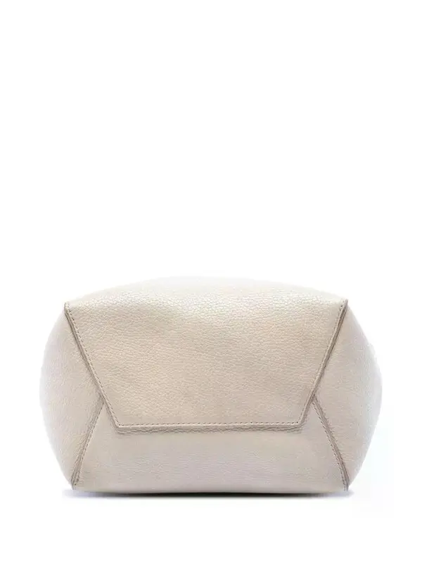 Celine Small Soft Grained Calfskin Seau Sangle Bucket Bag - Brown