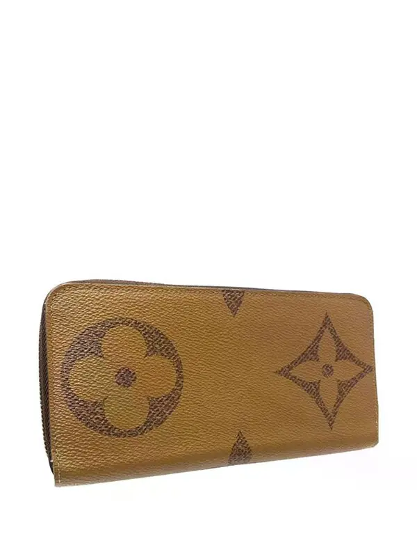 LOUIS VUITTON 2021-2026 Monogram Giant Reverse Zippy Wallet Long Wallets - Brown