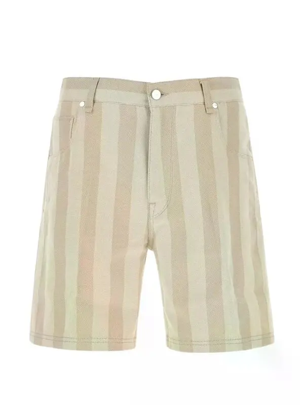 Fendi Striped Bermuda Shorts