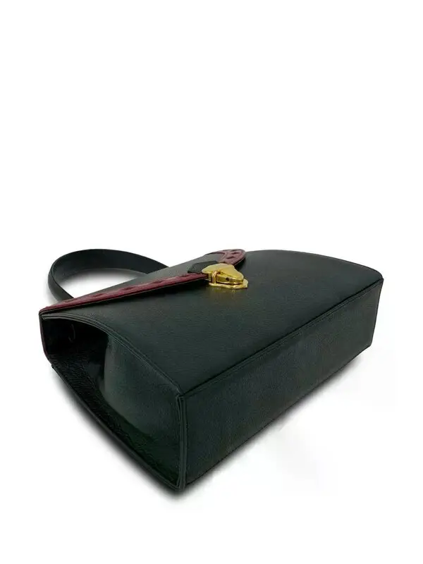 Saint Laurent 20th Century Leather Satchel