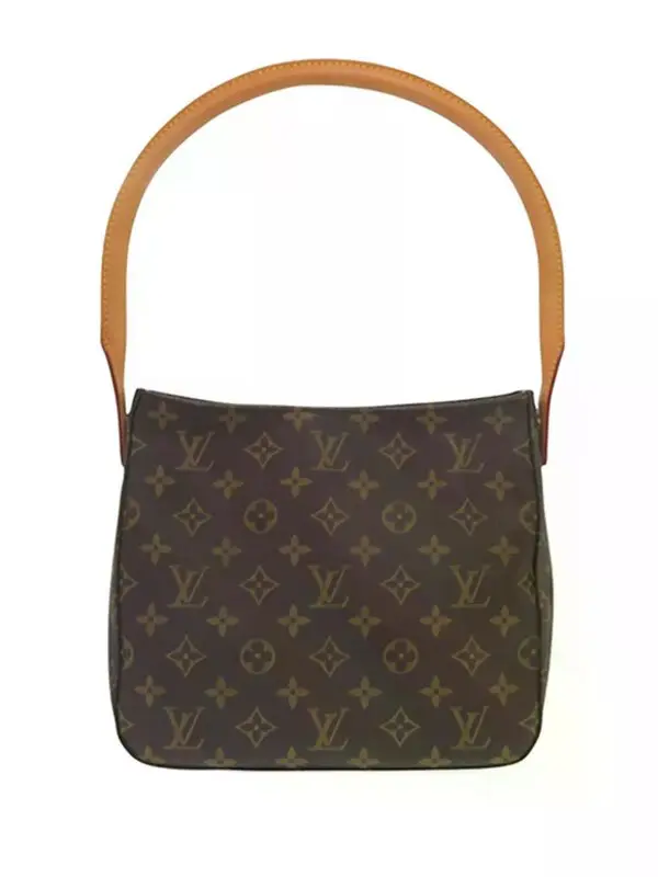 LOUIS VUITTON Monogram Looping Mm Shoulder Bag - Brown