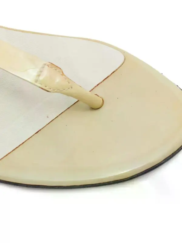 Gucci Patent Leather Flat Sandals