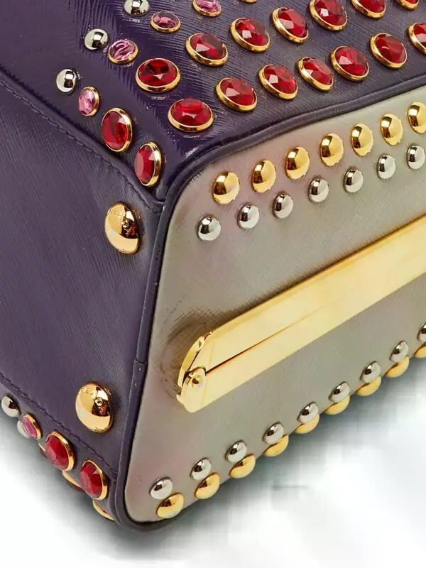 Prada Crystal-embellished Tote Bag