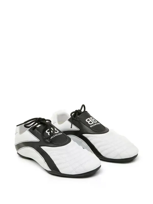 Balenciaga Quilted Leather Zen Low Top Sneakers