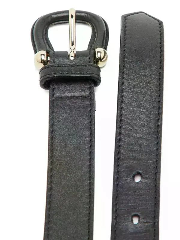 Burberry Buckle Leather Belt