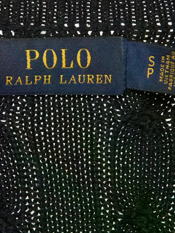 Polo Ralph Lauren Cotton Cable Knit Crew Neck Sweater