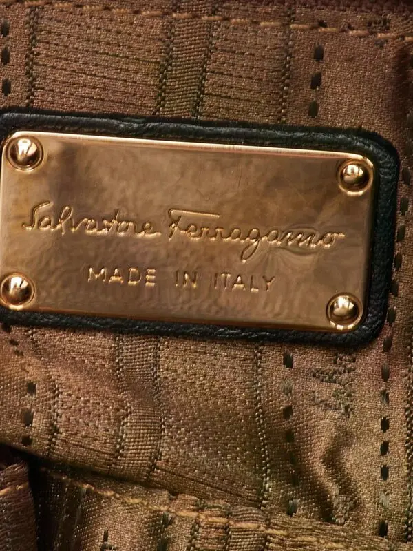 FERRAGAMO Leopard-print Tote Bag