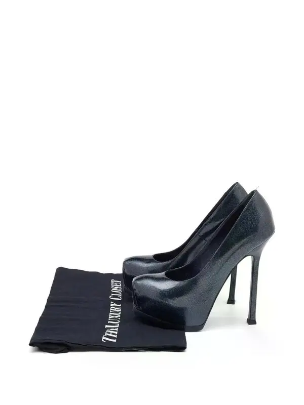 Saint Laurent Tribtoo Platform Pumps