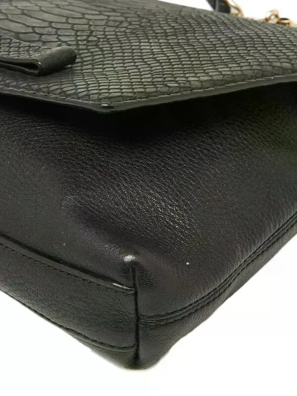 Kate Spade New York Snakeskin-embossed Flap Shoulder Bag