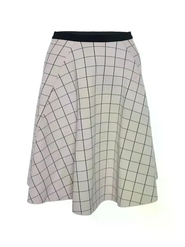 Fendi Square Patterned Mini Skirt