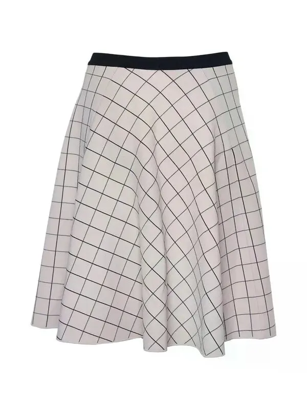 Fendi Square Patterned Mini Skirt