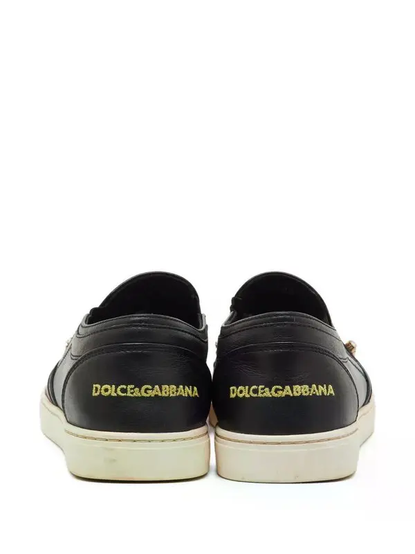 Dolce & Gabbana Embellished Slip-on Sneakers