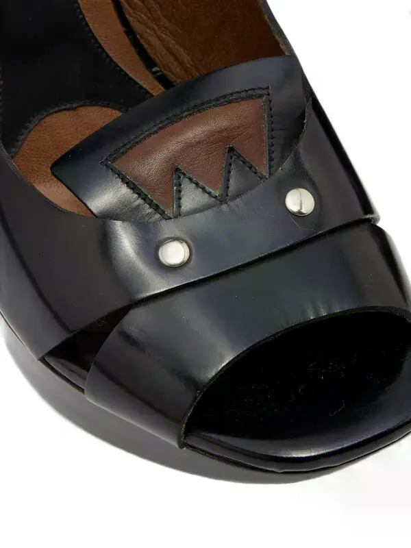Marni Peep-toe Slingback Sandals