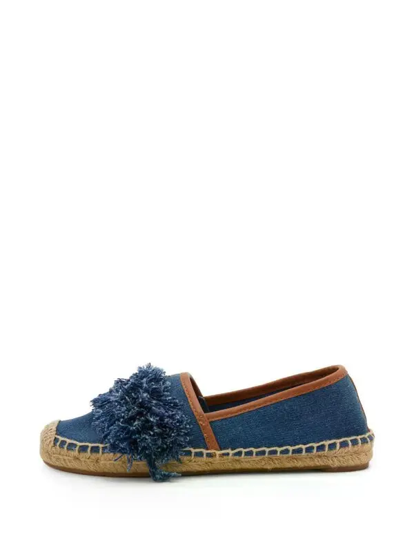 Tory Burch Shaw Fringe Espadrille Ballet Flats