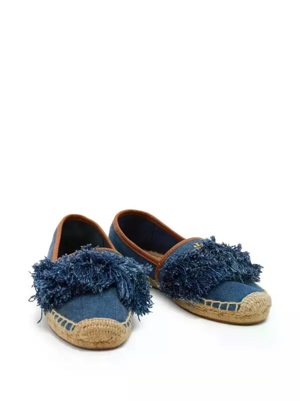 Tory Burch Shaw Fringe Espadrille Ballet Flats