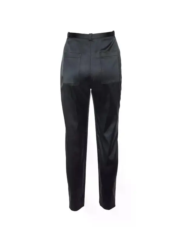 Balenciaga Slim-fit Satin Trousers