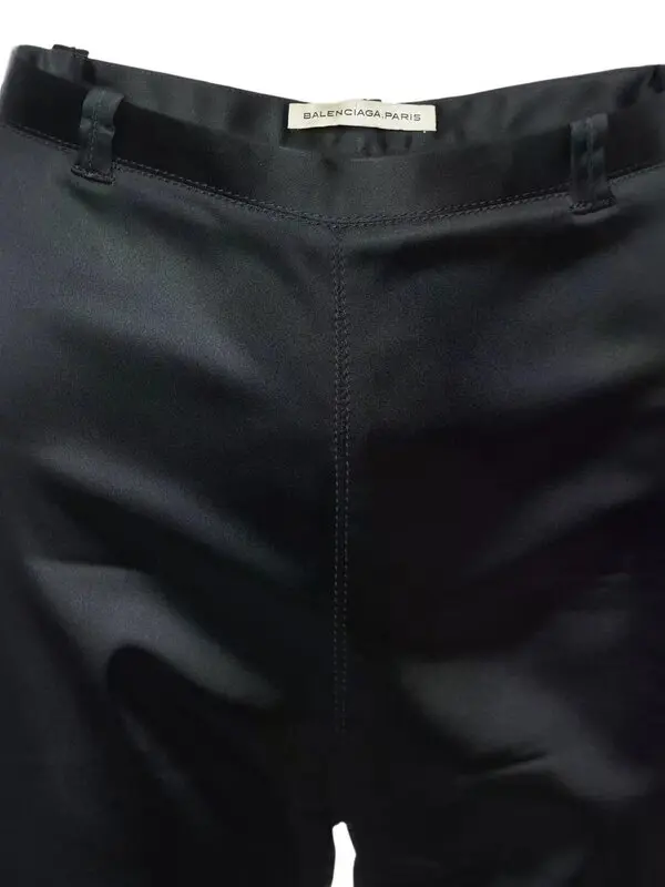 Balenciaga Slim-fit Satin Trousers