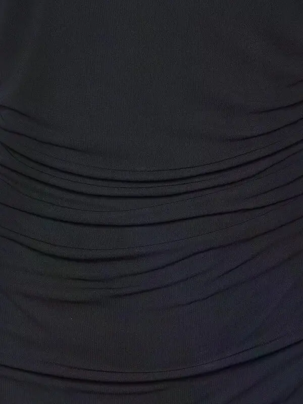 Versace Ruched Sleeveless Top