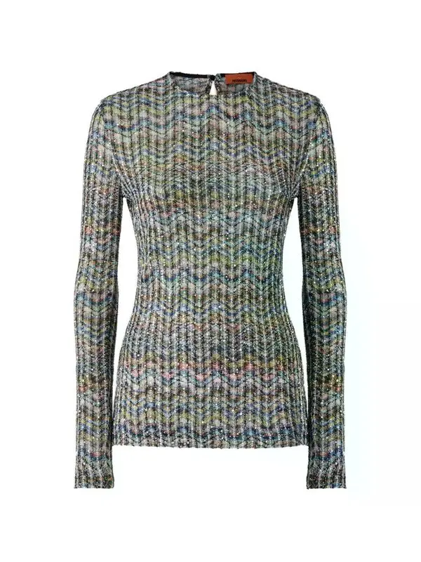 Missoni Zigzag Knit Sweater
