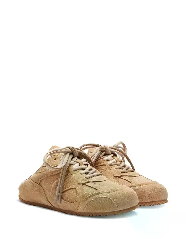 Axel Arigato Suede Lace-up Mules