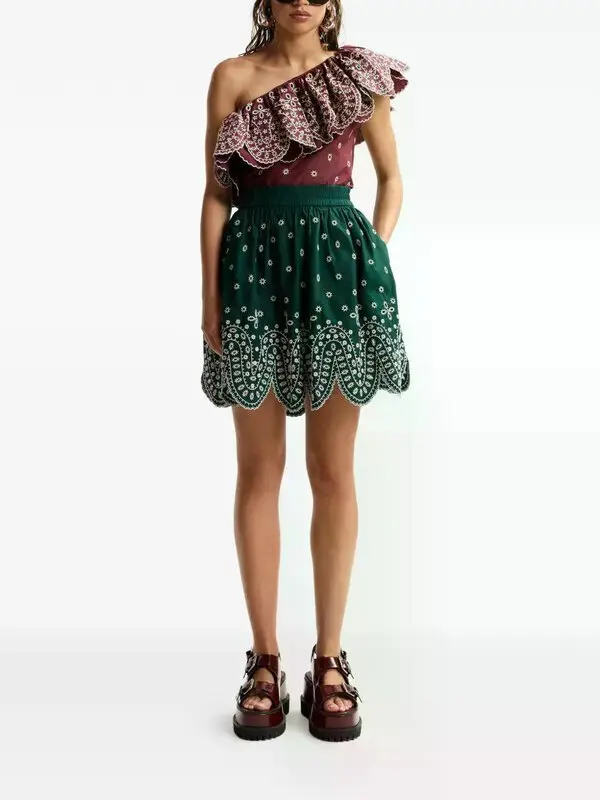 Essentiel Antwerp Ruffled One-shoulder Blouse