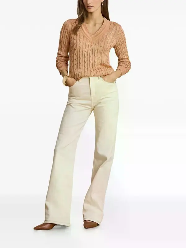 Ralph Lauren Cable-knit Monogram Jumper