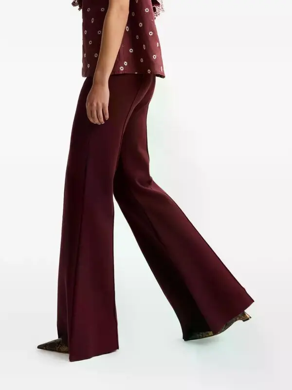 Essentiel Antwerp Pressed-crease Fla Knitted Trousers