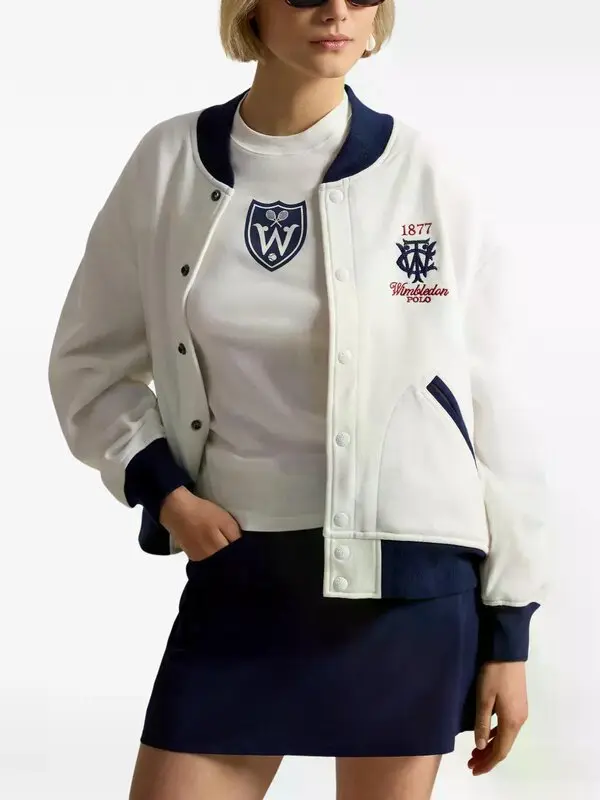 Polo Ralph Lauren Embroidered Logo Bomber Jacket