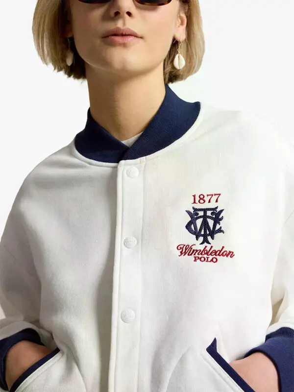 Polo Ralph Lauren Embroidered Logo Bomber Jacket